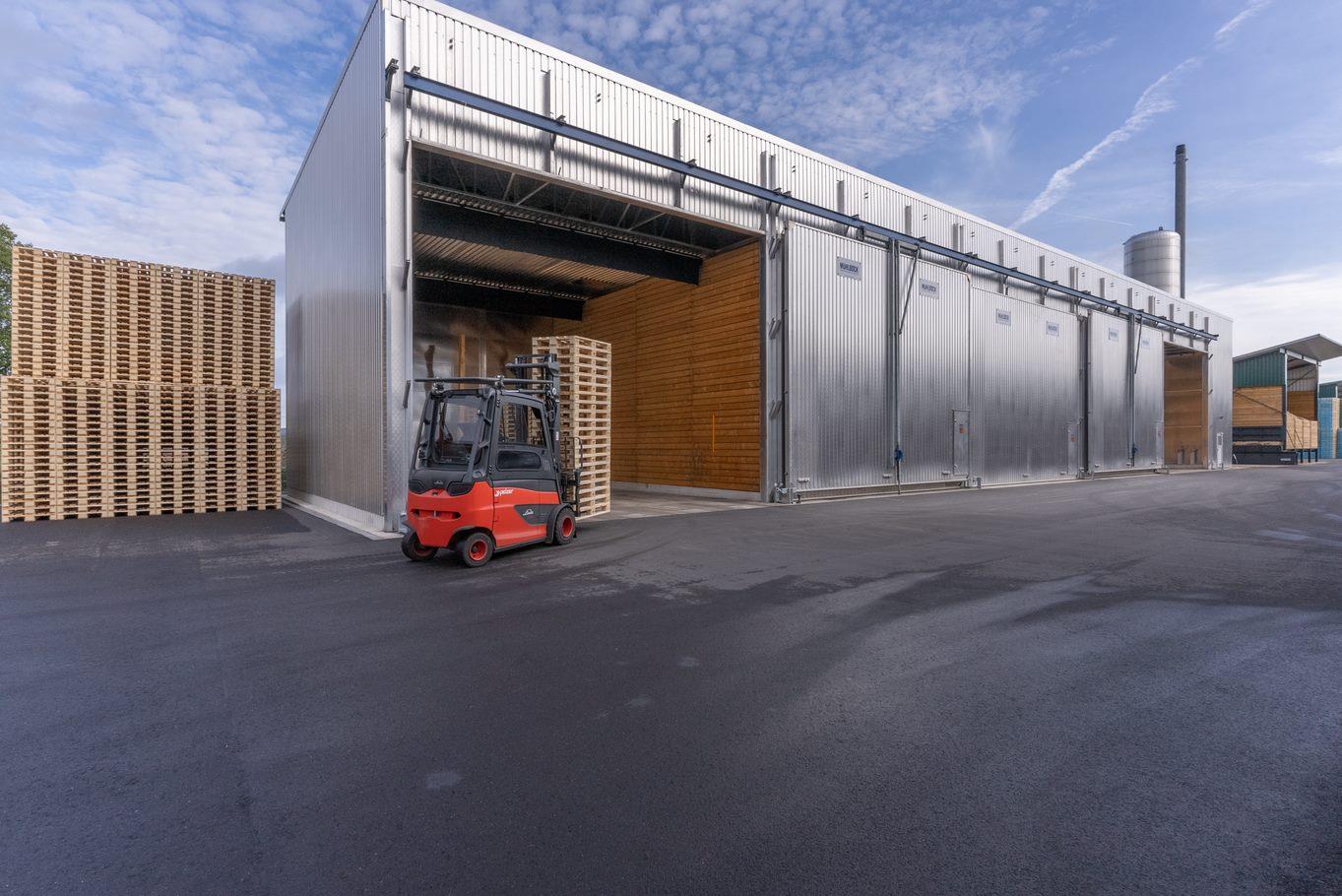 Drying - Wooden pallet production – Germany – PALCO